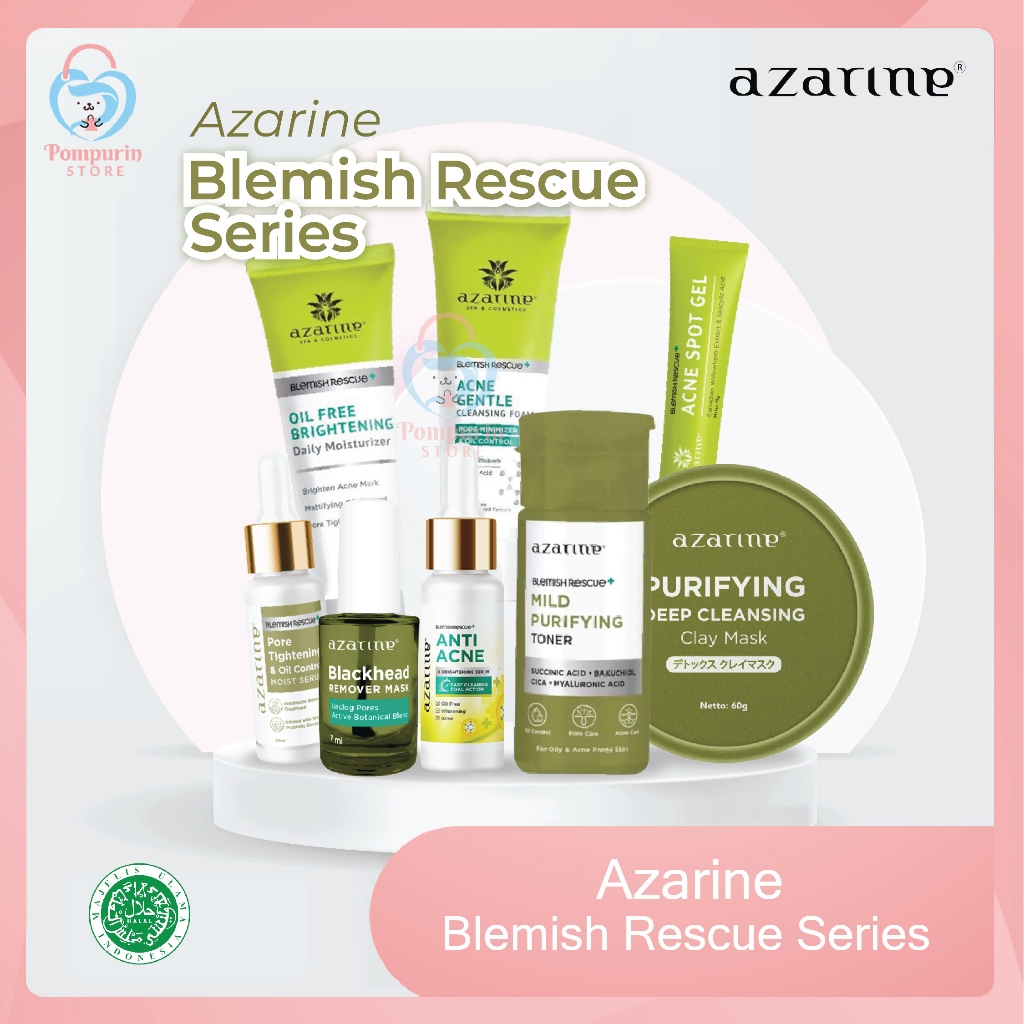 Jual Azarine Blemish Rescue Series - Spot Gel/Cleansing Foam ...