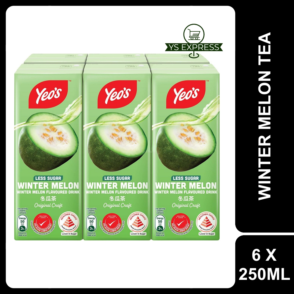 Jual Yeo's Winter Melon Tea dan soya Packet Drink 250ML | Shopee Indonesia