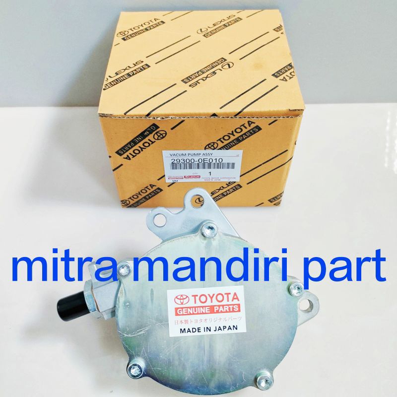 Jual VACUM PUMP ASSY TOYOTA INOVA REBORN FORTUNER VRZ HILUX REVO 2.4 ...