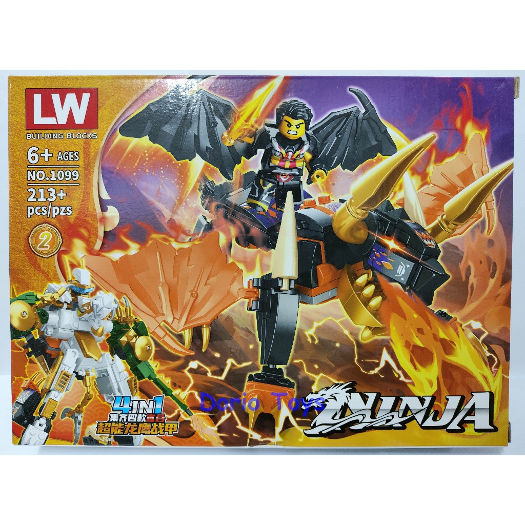 Jual Brick Robot Legend Mecha of Steel Combine Mythical Beast 4in1 ...