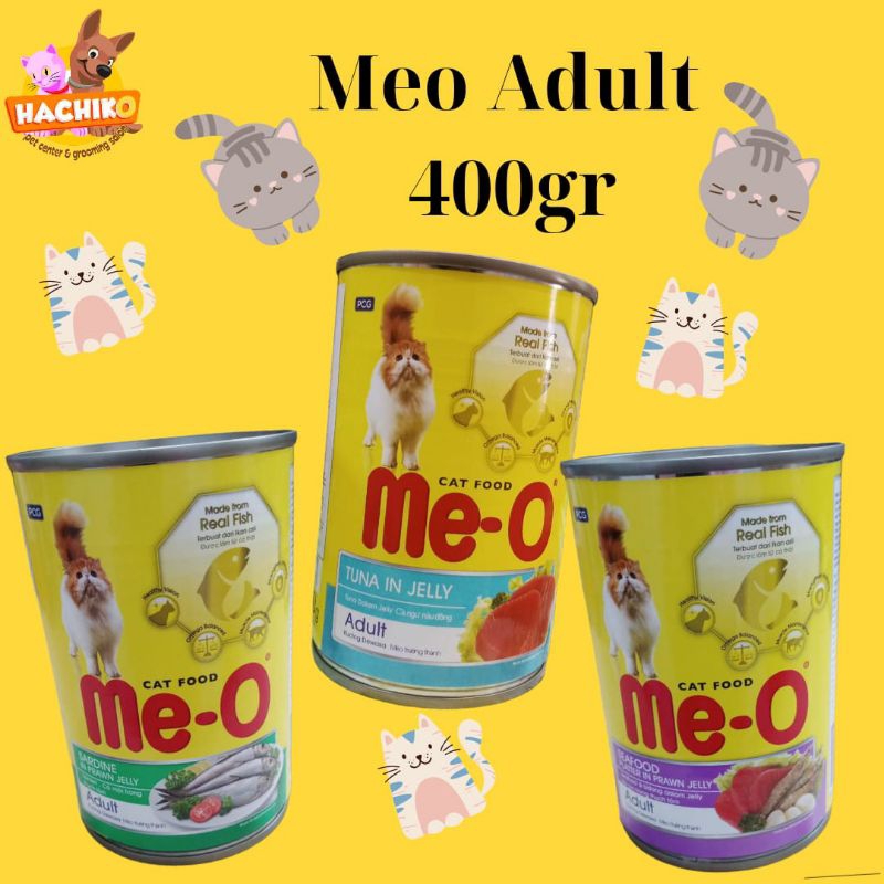 Jual Meo Wet Food 400gr/ Meo Kaleng 400gr / Makanan basah kucing ...