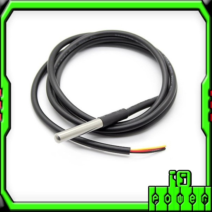 Jual DS18B20 WATERPROOF TEMPERATURE SUHU SENSOR | Shopee Indonesia
