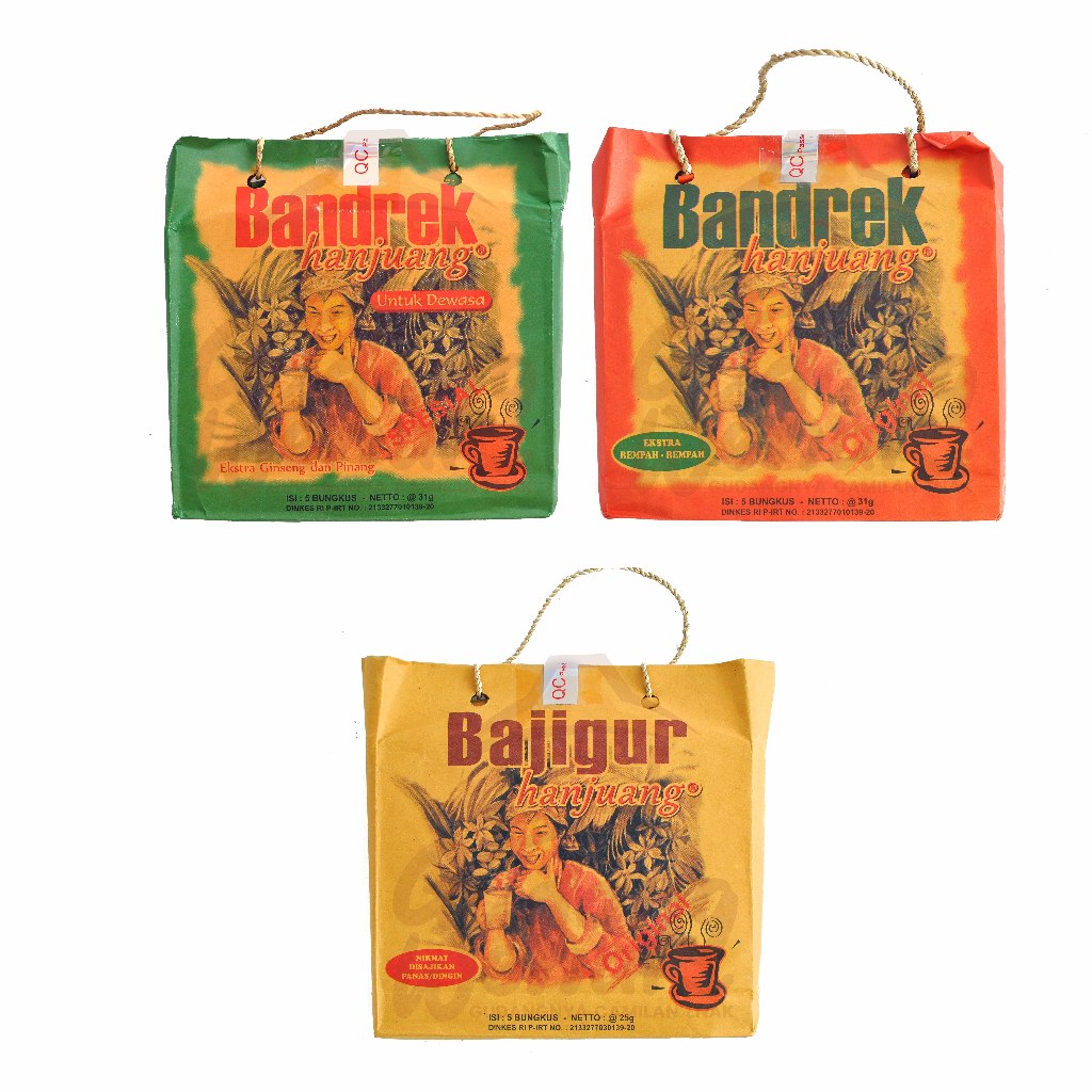 Jual Bandrek / Bajigur Instan Hanjuang Minuman Kemasan isi 5 Bungkus ...