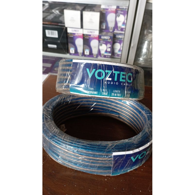 Jual Kabel Transparan Voztec 2X50 (20 Yard) | Shopee Indonesia