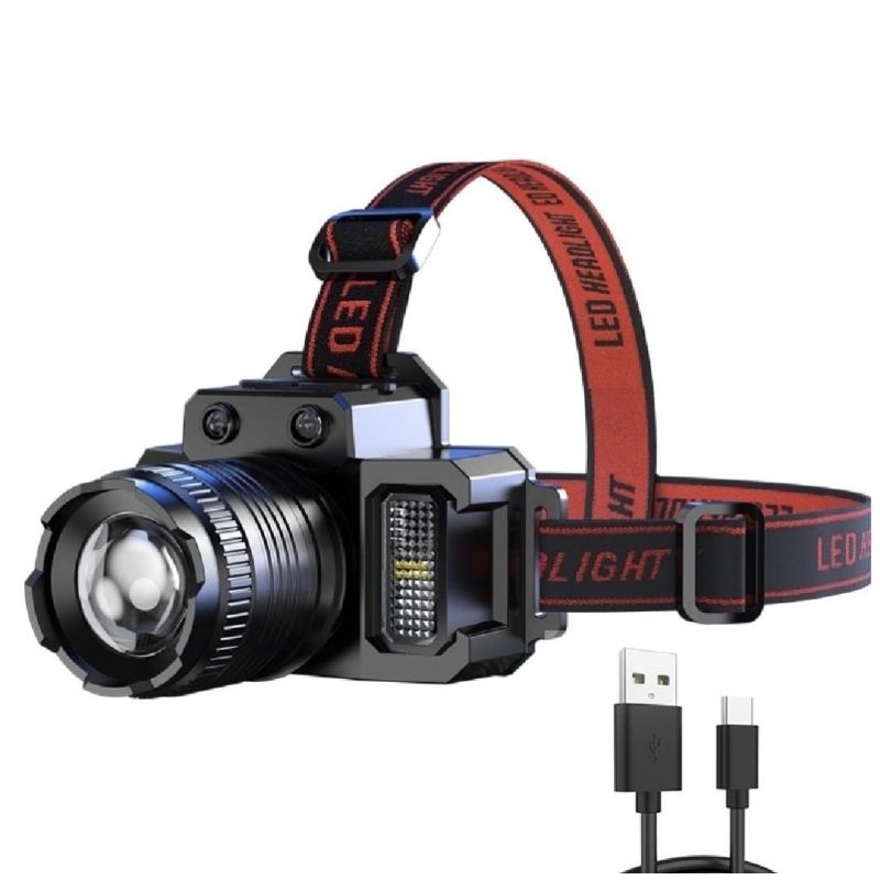 Jual SENTER KEPALA LED F-T51 BISA DI ZOOM DAN SENSOR GERAK - CAHAYA TERANG - TAHAN LAMA - BISA ...