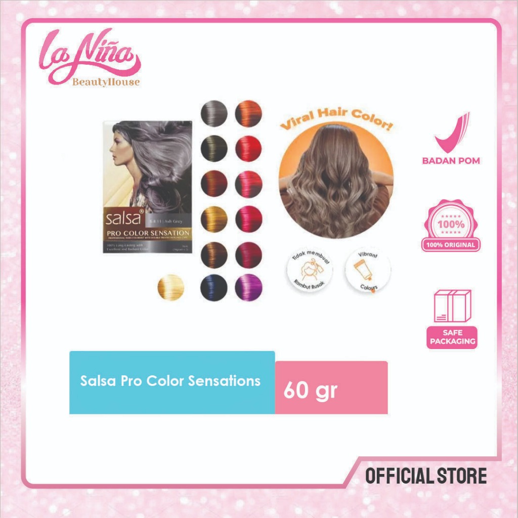 Jual salsa pro color sensations | Shopee Indonesia