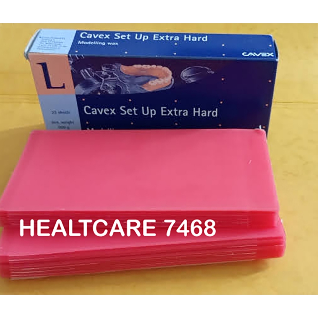 Jual CAVEX Dental Bahan Cetak Modelling Wax Set Up per box isi 23 ...