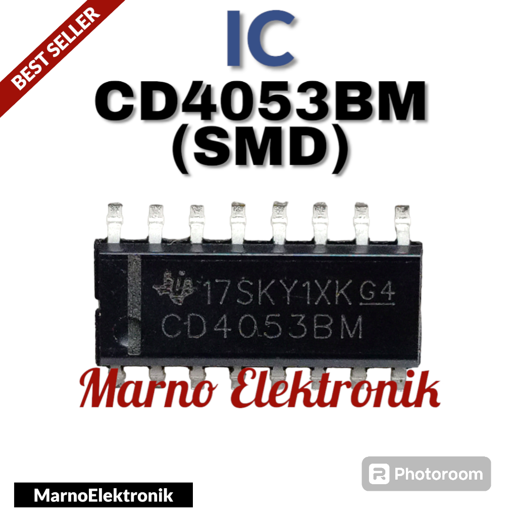 Jual IC CD4053BM CD 4053BM CD4053 CD 4053 SMD ASLI ORIGINAL ORI ...