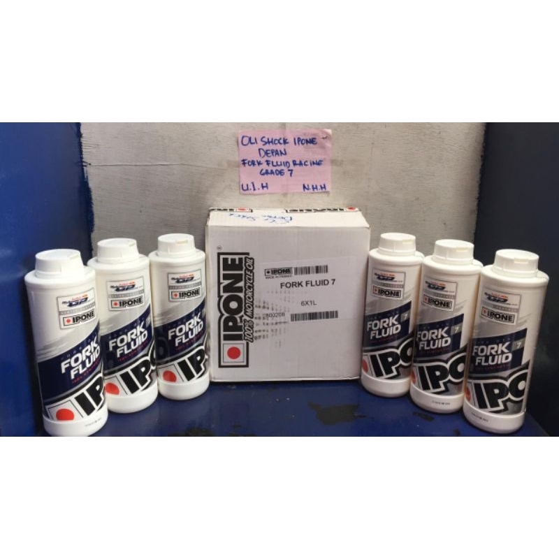 Jual OLI SHOK DEPAN / FORK FLUID RACING GRADE 7 IPONE - ORIGINAL | Shopee Indonesia