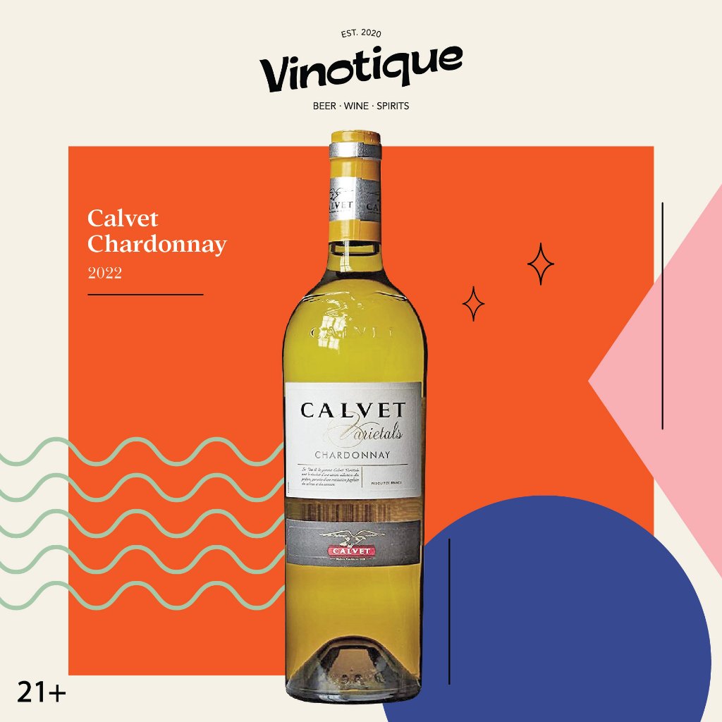 Jual Calvet Chardonnay 2022 [750ml] | Shopee Indonesia