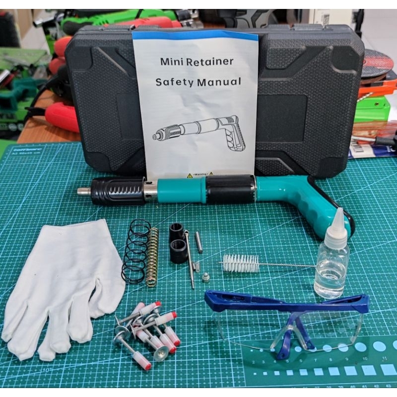 Jual Shot NailGun Set Paku Beton 10pcs 1 box Ramset Gun Stampset ...