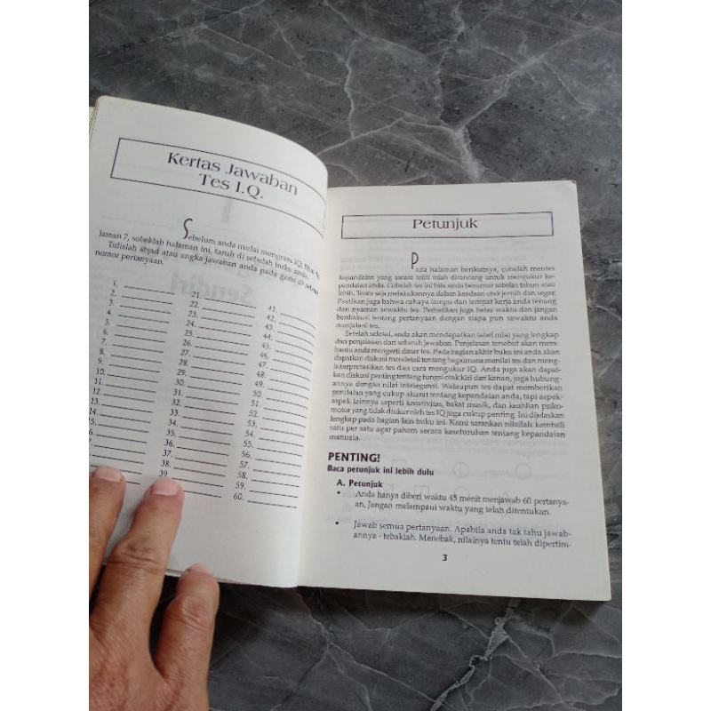 Jual TES IQ-PANDUAN PRAKTIS DAN LATIHAN MENGUKUR IQ MINAT DAN BAKAT ... Jual TES IQ-PANDUAN PRAKTIS DAN LATIHAN MENGUKUR IQ MINAT DAN BAKAT ...