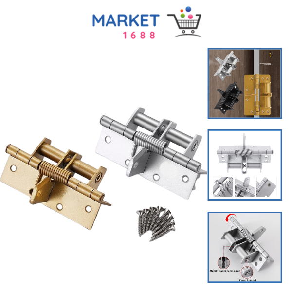 Jual Market1688 Engsel Penutup Pintu Otomatis Metal Engsel Penahan ...