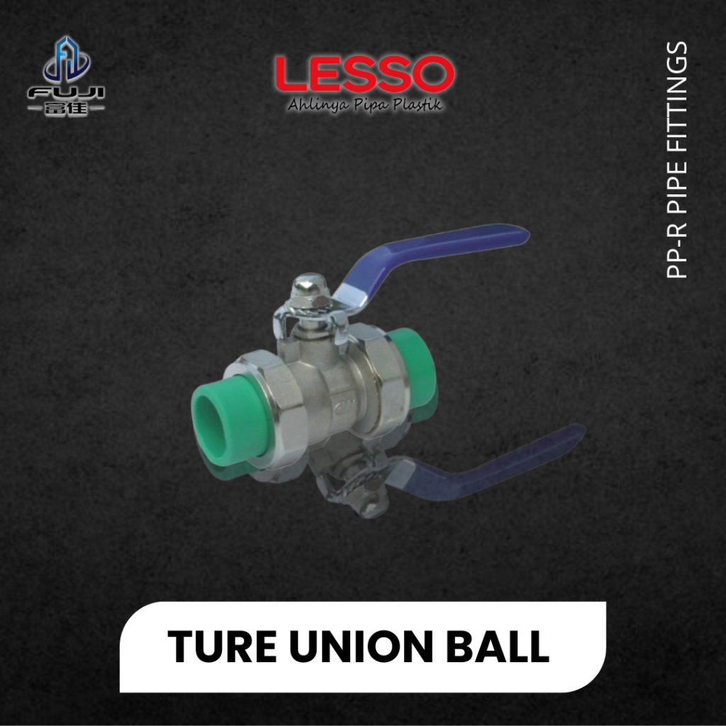 Jual Ture Union Ball Valve Socket Type II Lesso Pipa Air PPR | Shopee ...