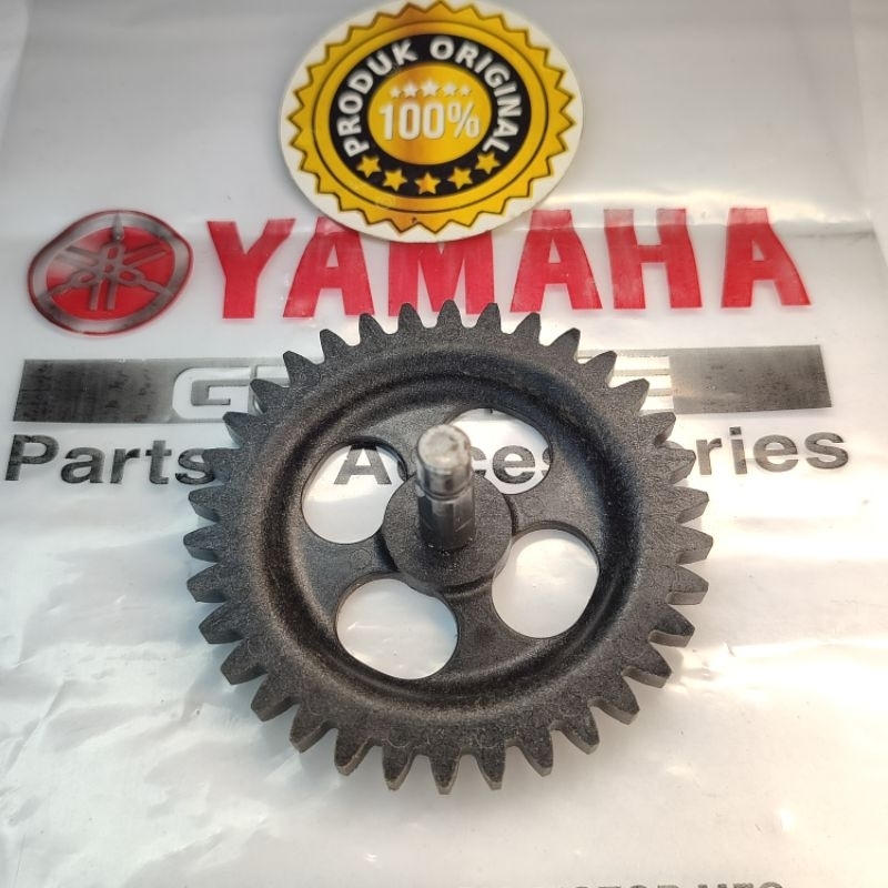 Jual gigi gear gir pompa oli yamaha mx king new vixion r15 original | Shopee Indonesia
