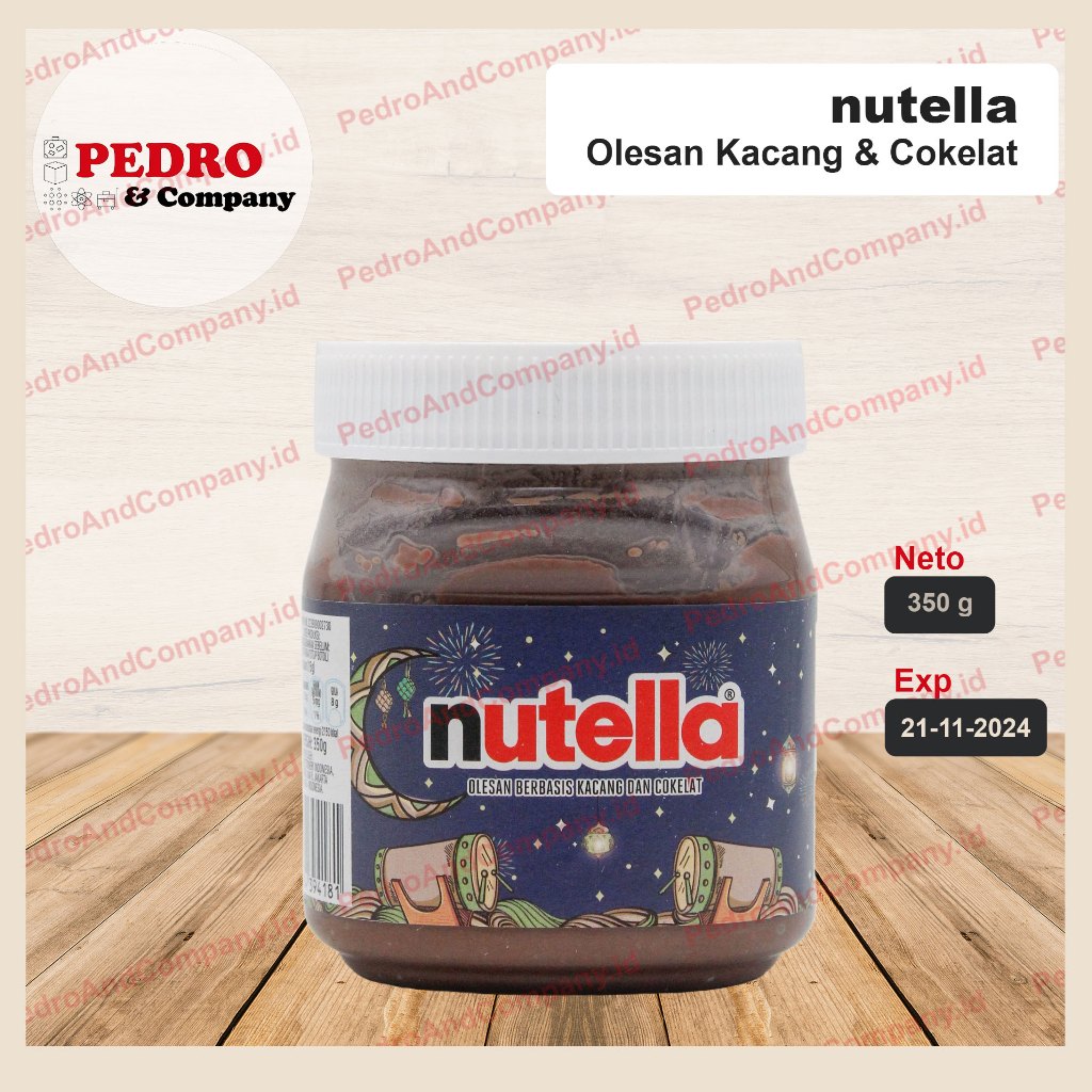Jual nutella ferrero 350 gram - selai roti untuk baking coklat natela ...