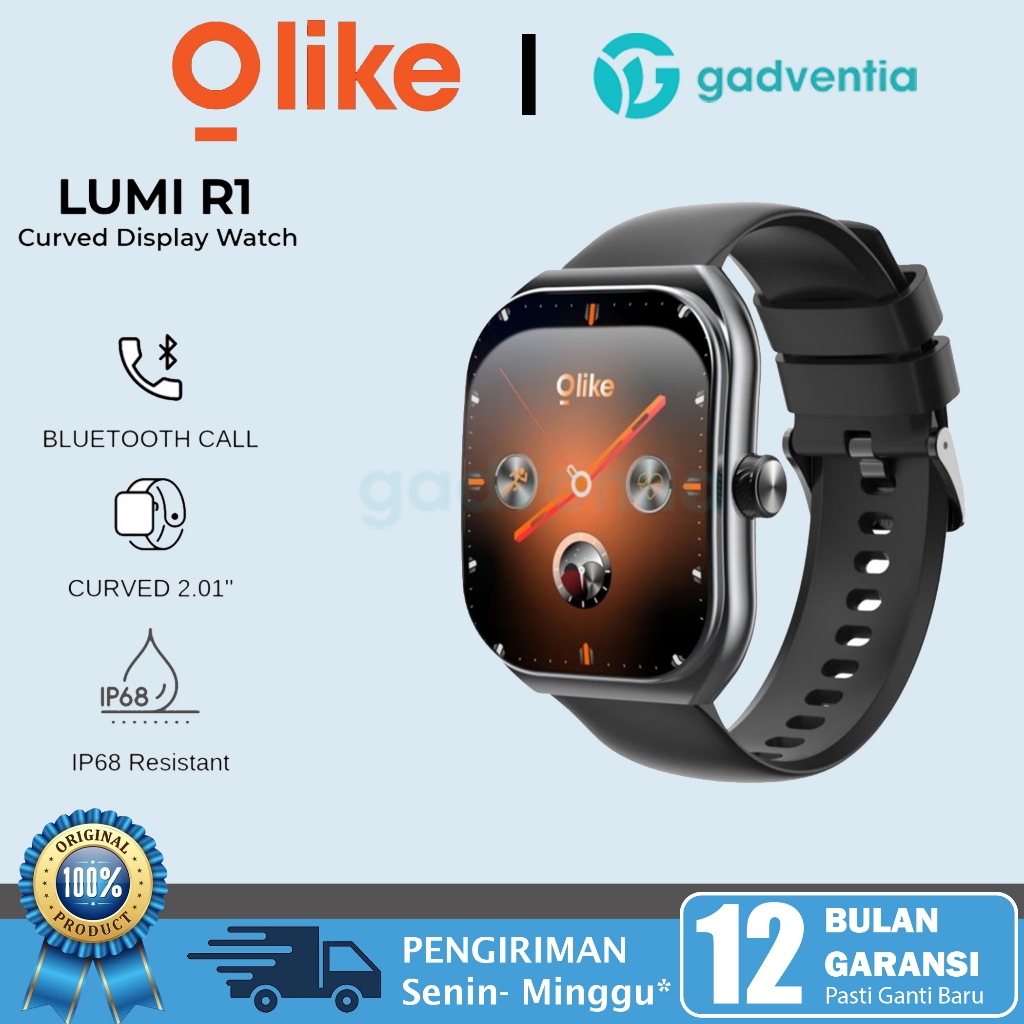 Jual OLIKE FW1 Smartwatch Interstellar Touch IP68 Waterproof Health Sport Jam Smart Watch ...
