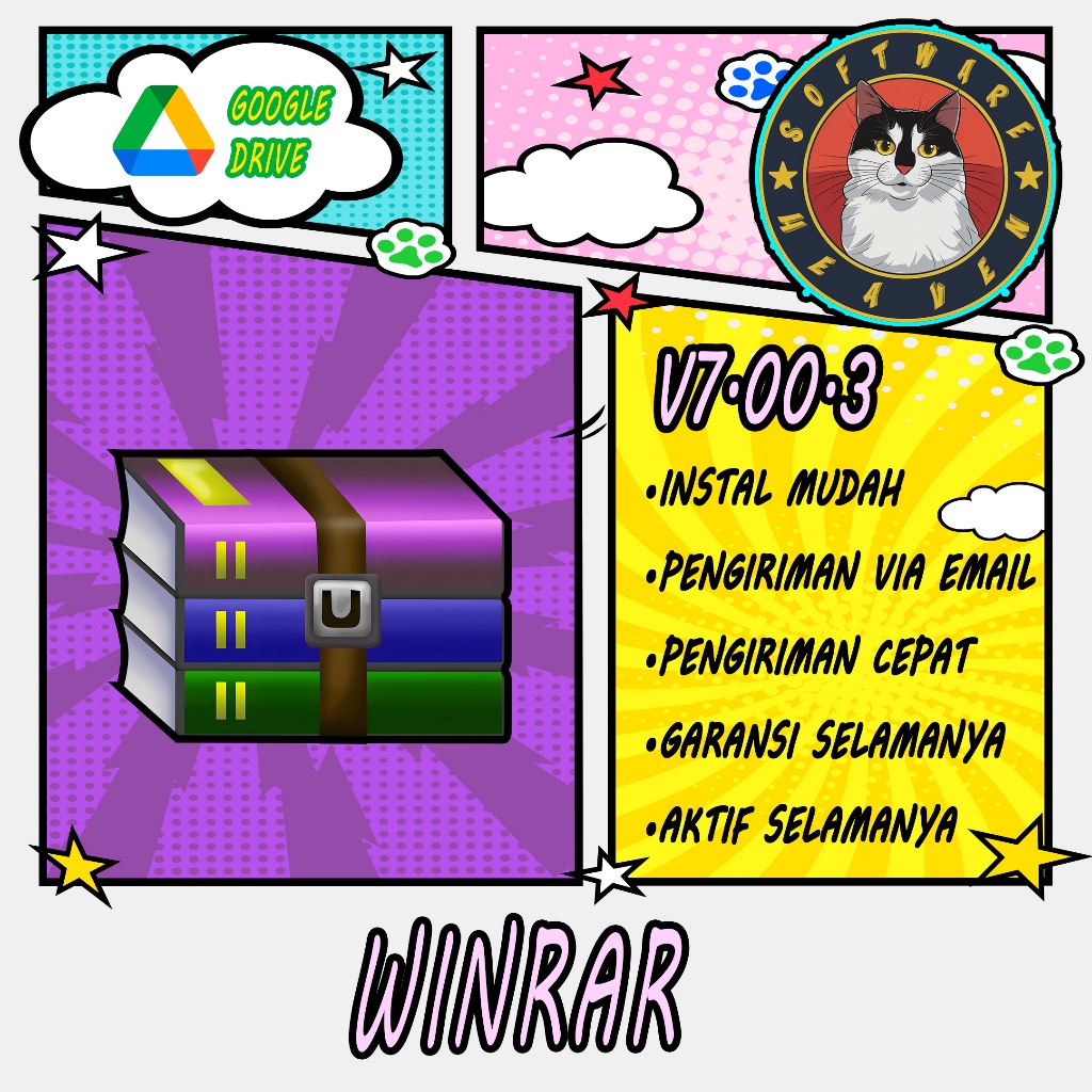 Jual Winrar v7.00.3 Full Version (Versi Terbaru) | Shopee Indonesia