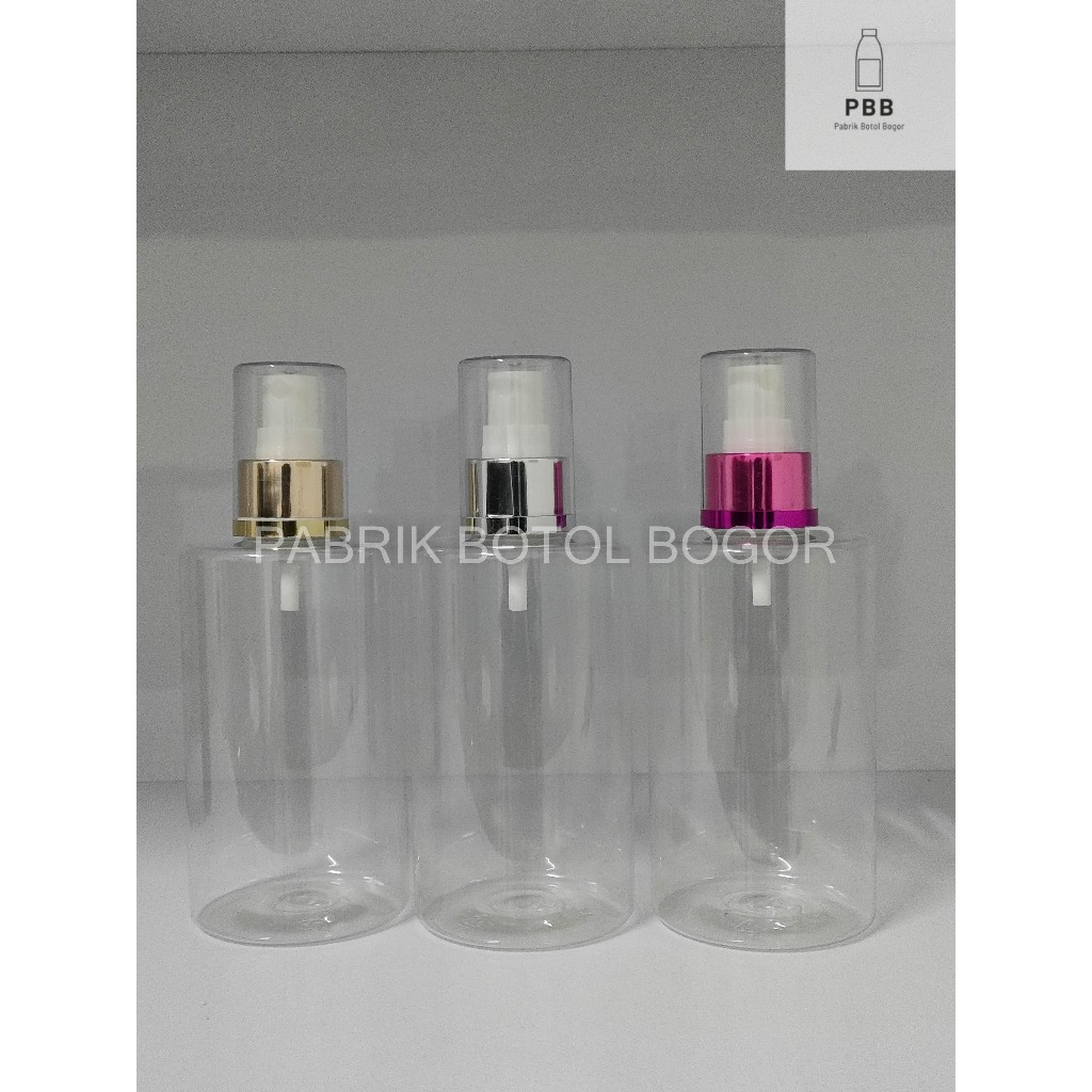 Jual BOTOL RF DIOLY 250ML CLEAR SPRAY FULL CAP PINK SILVER GOLD N24 ...