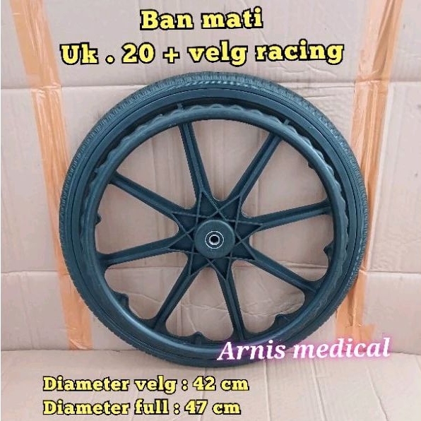 Jual Ban + velg ukuran 20 racing ( diameter full 47 cm ) | Shopee Indonesia