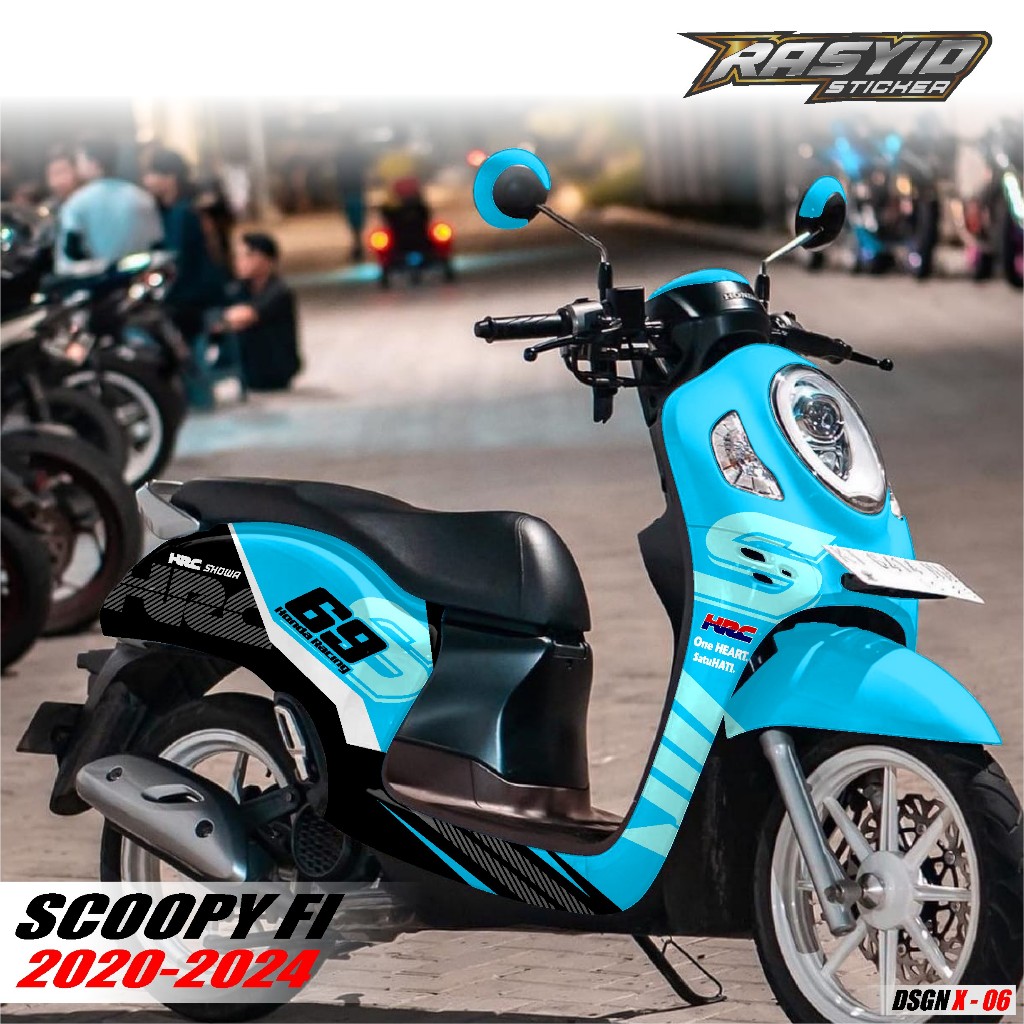 Jual Sticker Decal Full Body Motor Honda Scoopy Prestige 2020 2021 2022 2023 2024 Scoopy Fi ...
