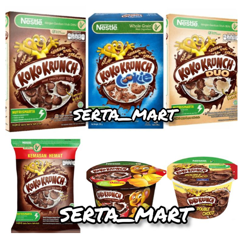 Jual Nestle Koko Krunch Cereal Box 150gr / Duo 300gr / Cookie / Cup ...