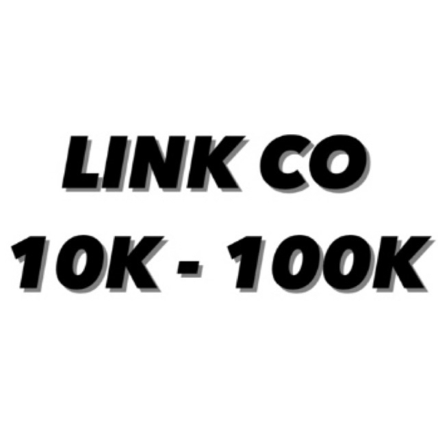 Jual LINK CO LIVE 10K - 100K (+BIAYA ADM 5%) | Shopee Indonesia