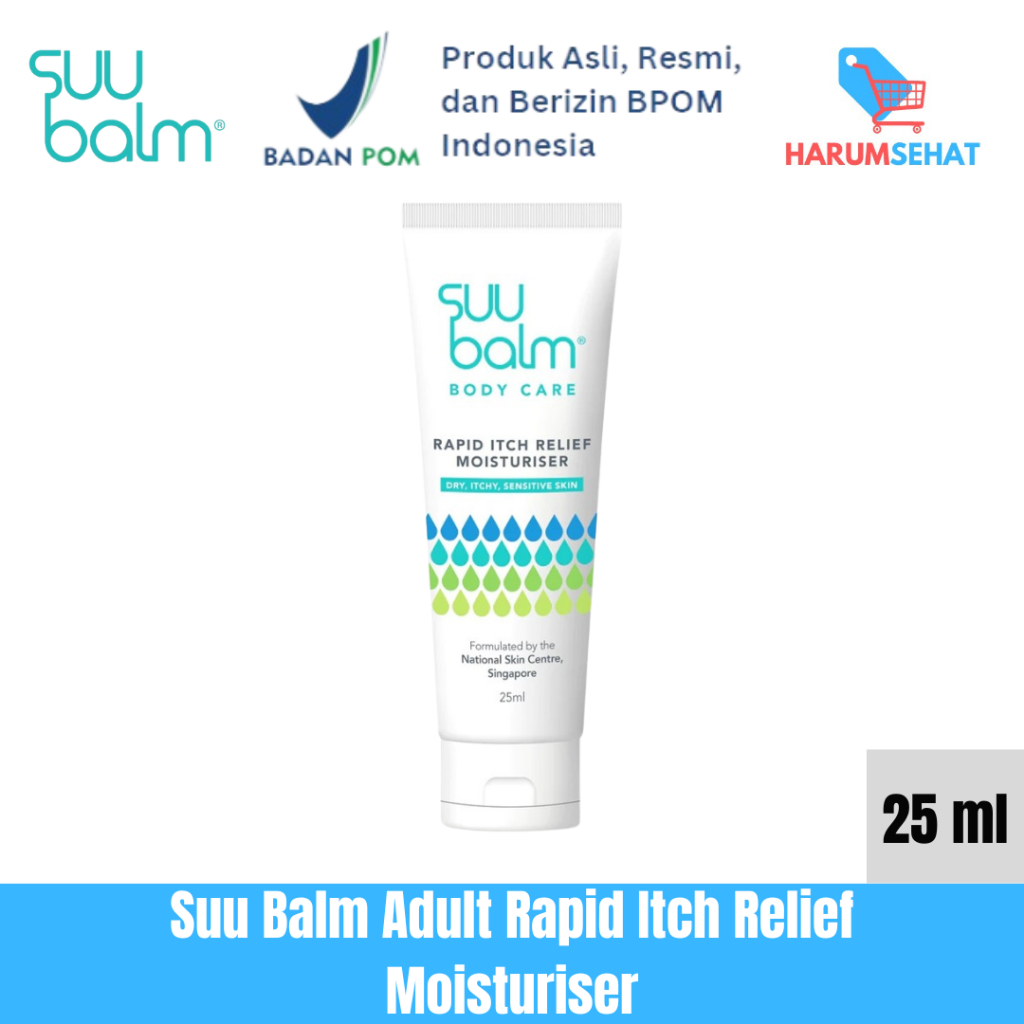 Jual Suu Balm Adult Rapid Itch Relief Moisturiser (25ml) | Shopee Indonesia