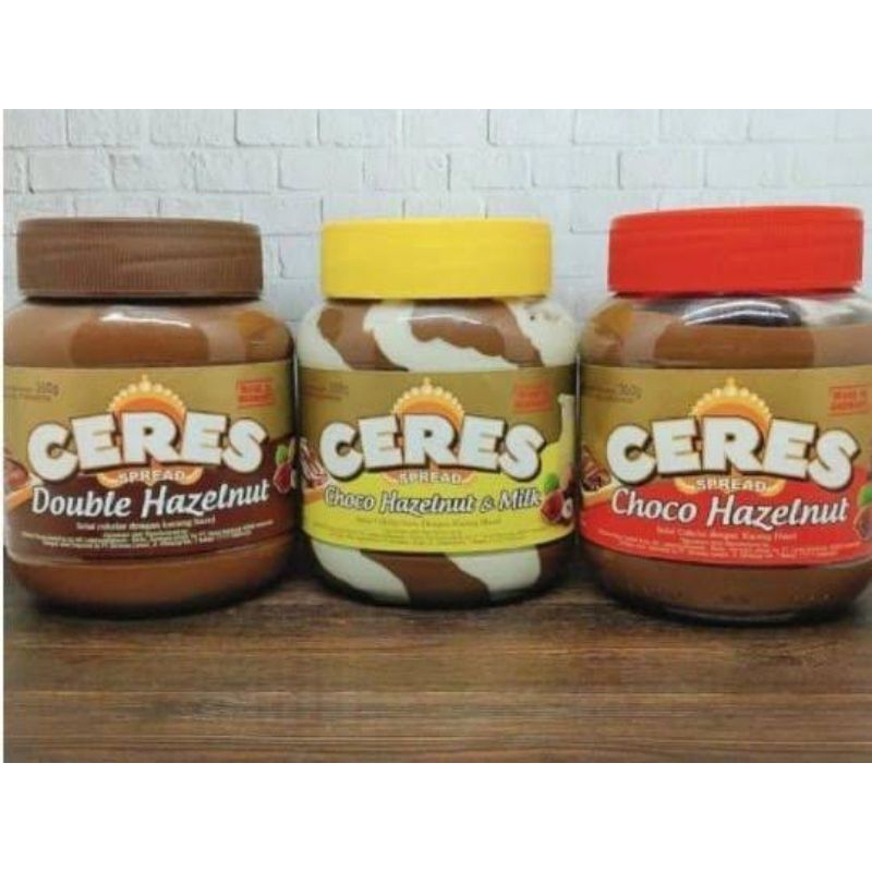 Jual Ceres Spread Double Hazelnut / Choco Hazelnut 350gr | Shopee Indonesia