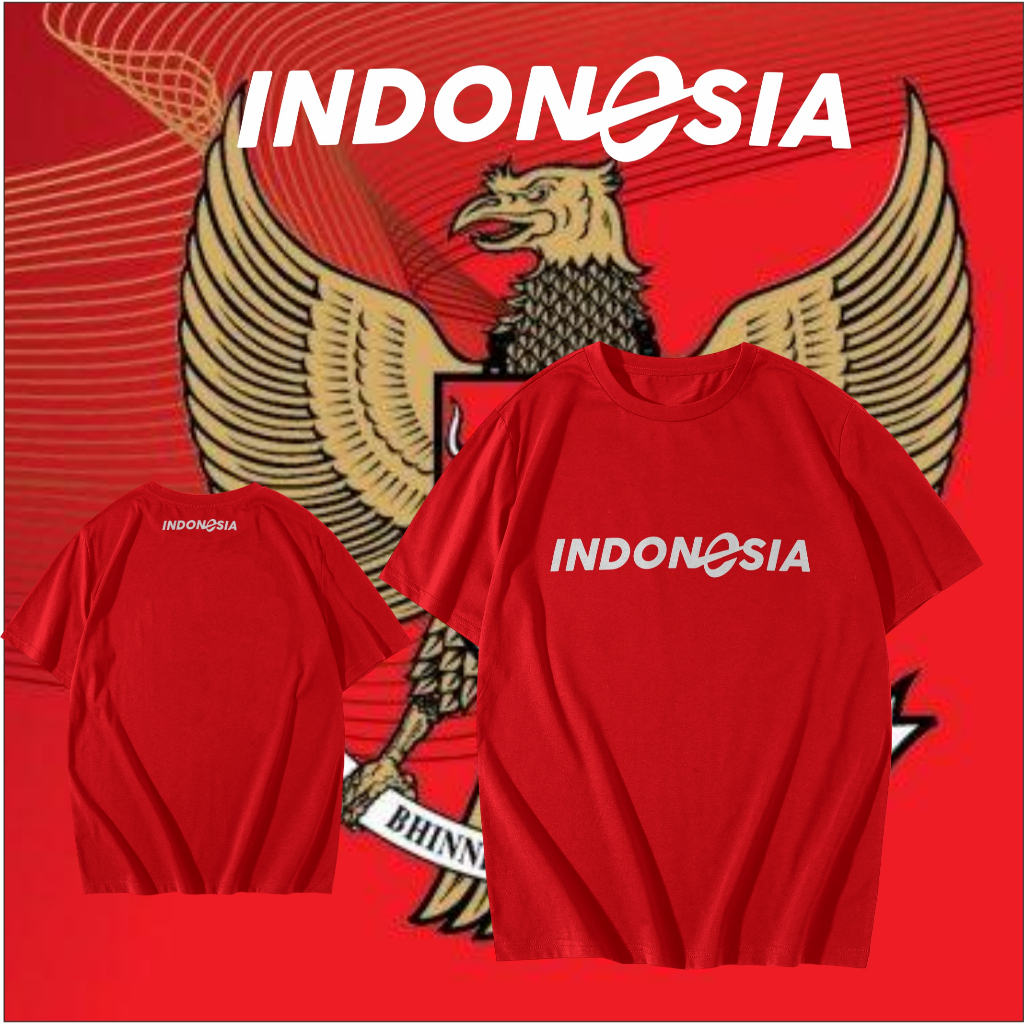 Jual JERSEY TIMNAS / KAOS TIMNAS / TSHIRT TIMNAS INDONESIA 2024 MERAH ...