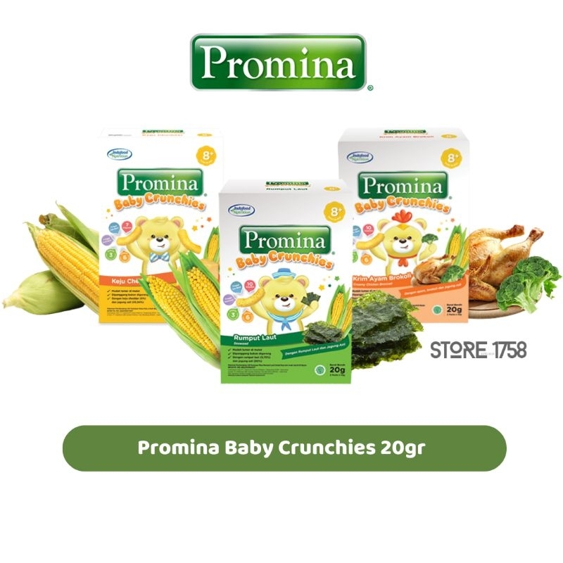 Jual Promina Baby Crunchies 20 Gram | Shopee Indonesia