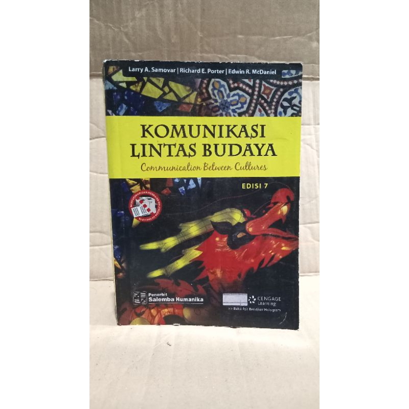 Jual Komunikasi Lintas Budaya Edisi 7 by Larry Samovar | Shopee Indonesia