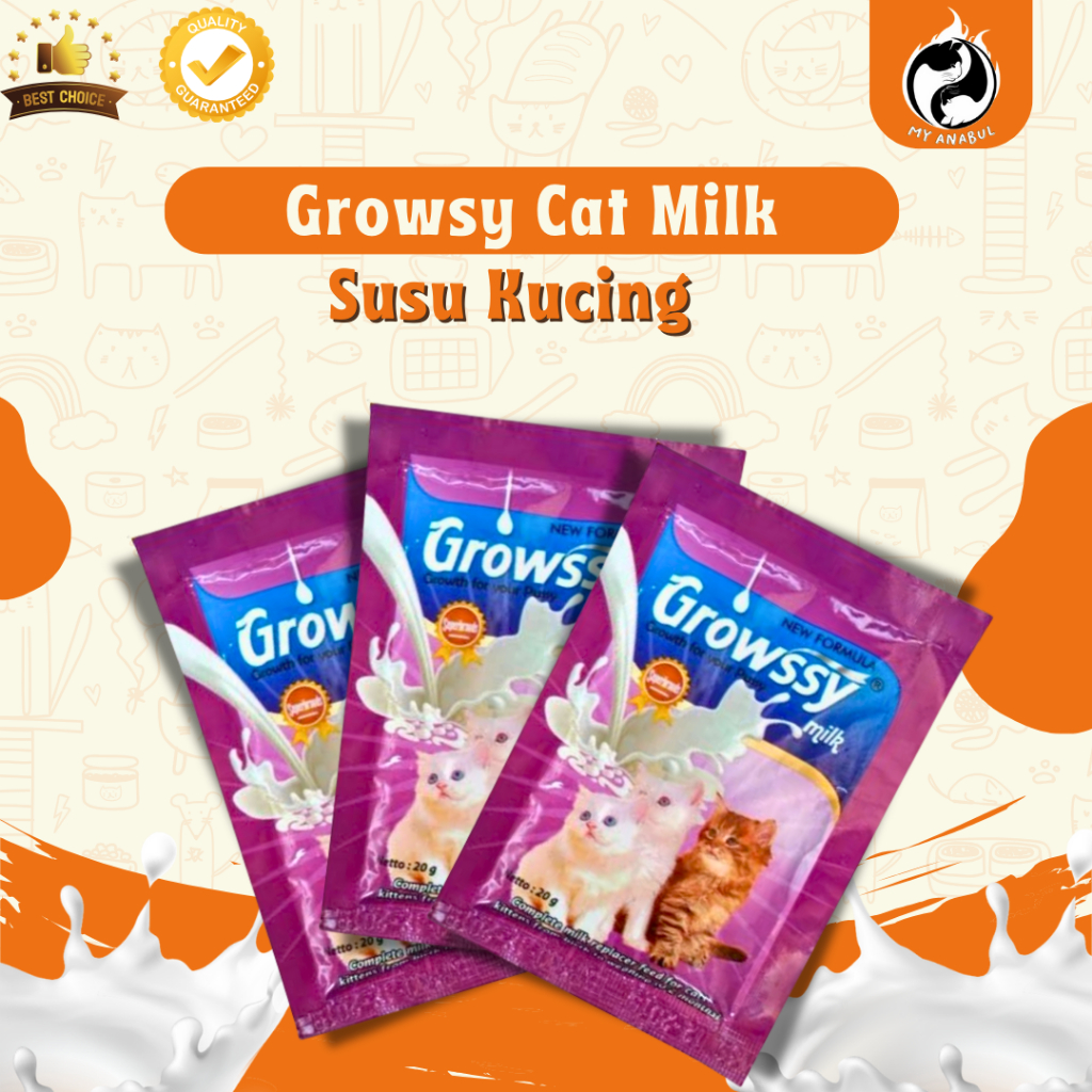 Jual Susu kucing GROWSSY untuk kitten dan adult | Shopee Indonesia