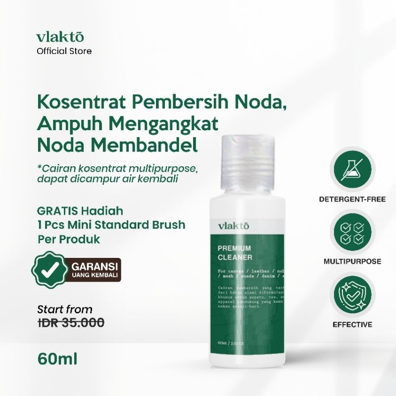 Jual Vlakto Sabun Cuci Sepatu Premium Shoe Cleaner Cairan Pembersih ...