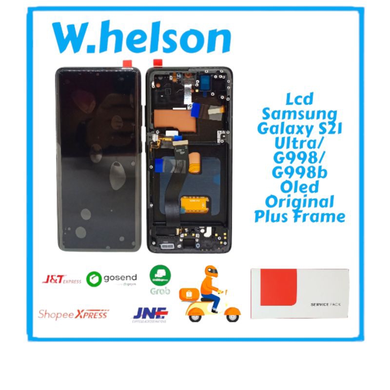 Jual LCD TOUCHSCREEN SAMSUNG GALAXY S21 ULTRA/G998/G998B/G998U OLED ...
