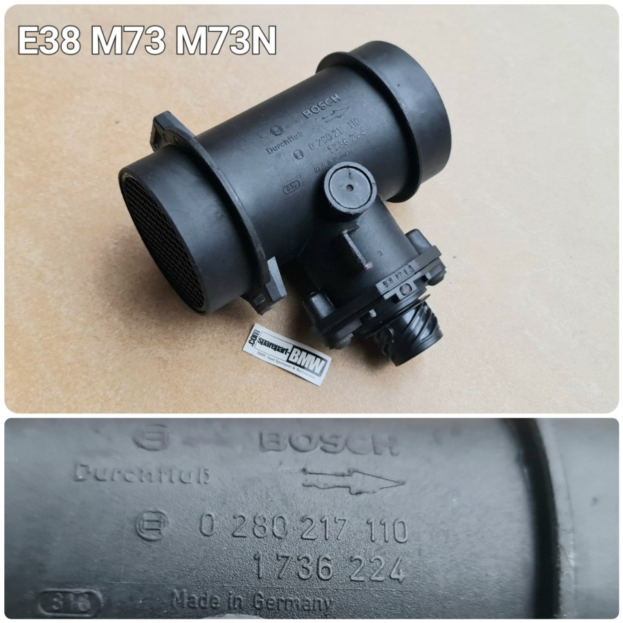 Jual Air Flow BMW E38 750i 750iL M73 M73N Original Bosch BMW 1736224 ...