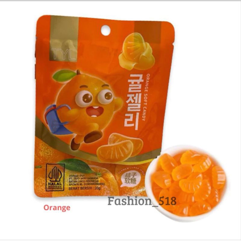 Jual [CANDY JELLY HALAL] Permen Gummy Jelly Rasa Buah | Fruity Jelly ...