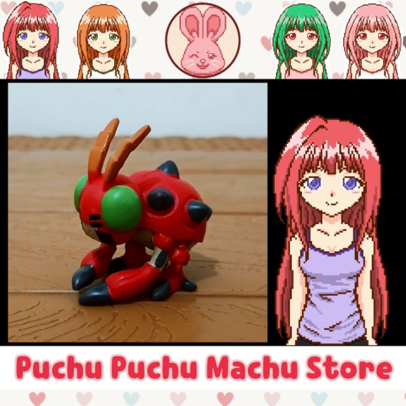 Jual TENTOMON from DIGIMON ADVENTURE ACTION FIGURE Mini Imut dan Murah ...