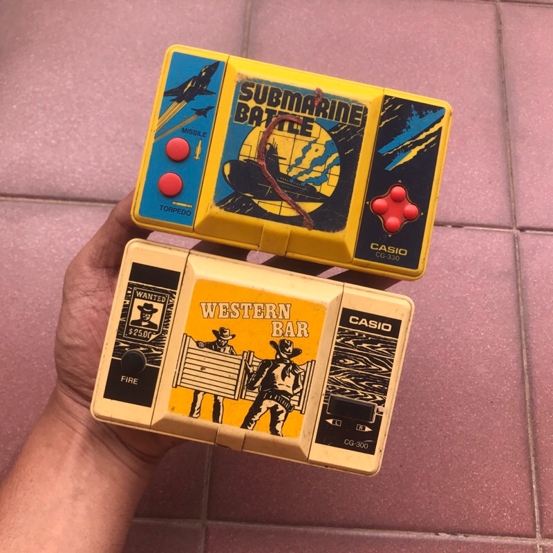 Jual gimbot casio koboi dan submarine battle sepaket | Shopee Indonesia