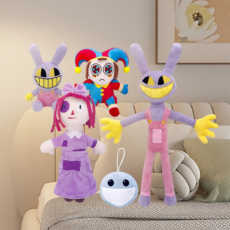 Jual Hadiah Mainan Mewah 43cm Boneka cute Pomni Jax Digital Circus ...