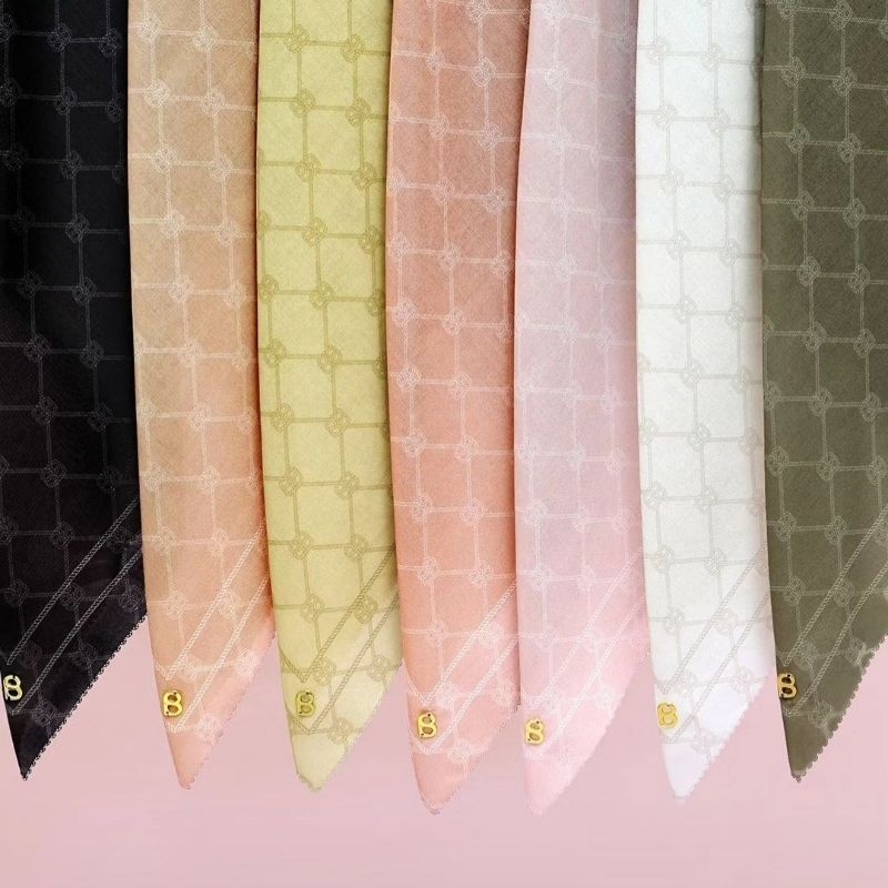 Jual Hijab Buttonscarves Motif Decorda Series BS Mirror Jilbab Motif ...