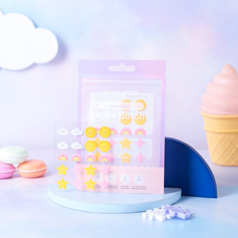 Jual SOONAFTER Cute Story Acne Patch Series BPOM / Pimple Patch Lucu ...