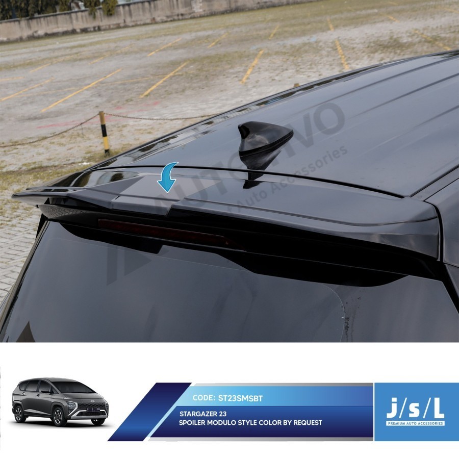 Jual Spoiler Hyundai Stargazer JSL Model Sporty Color by Request ...