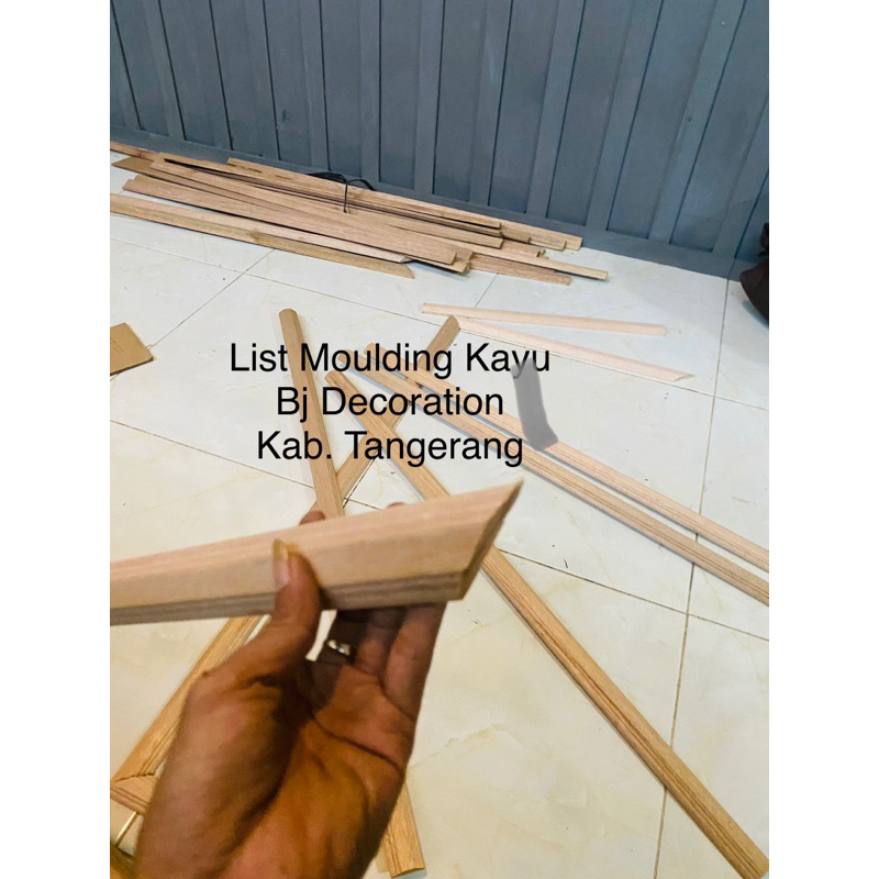 Jual WALL MOULDING BINGKAI KAYU / LIS KAYU PROFIL DEKORASI DINDING ...