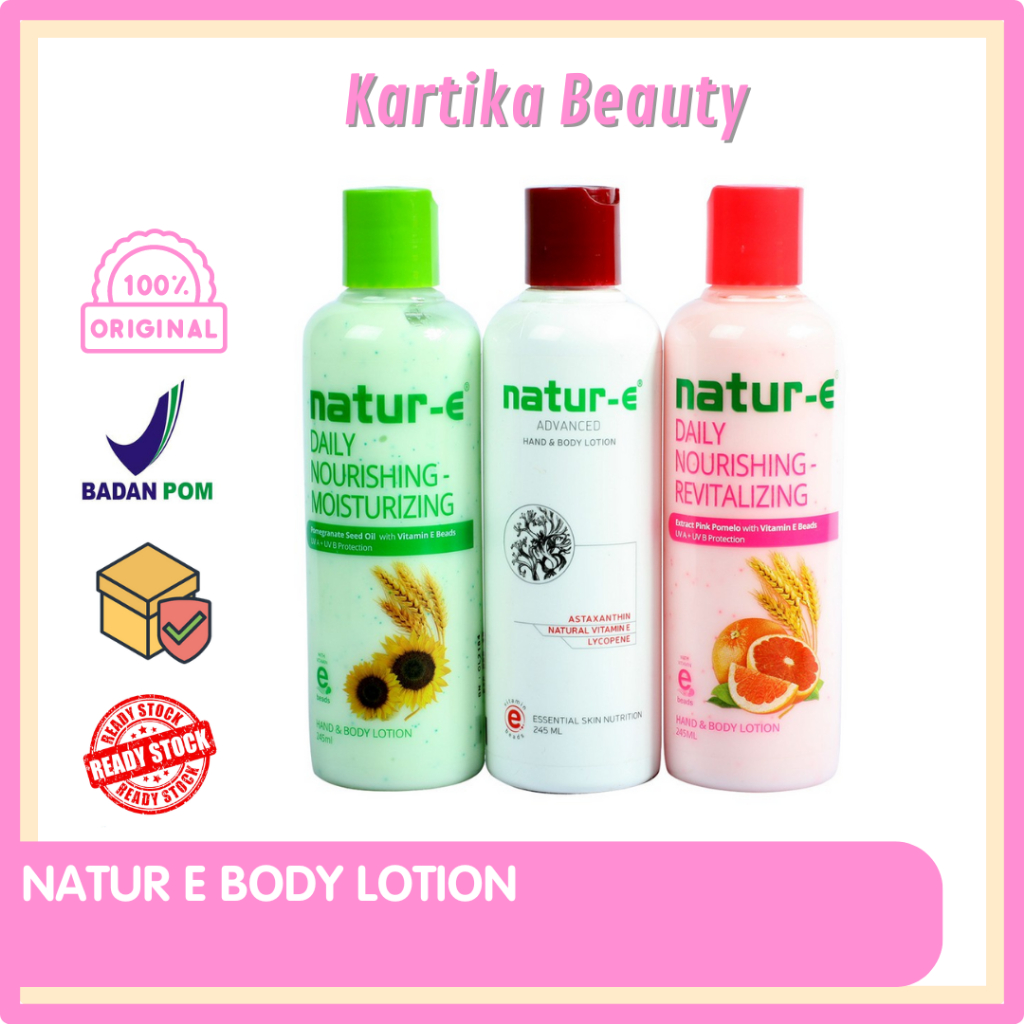 Jual NATUR E HAND BODY LOTION BOTOL KECIL 100 ML - ADVANCED PROTECT ...