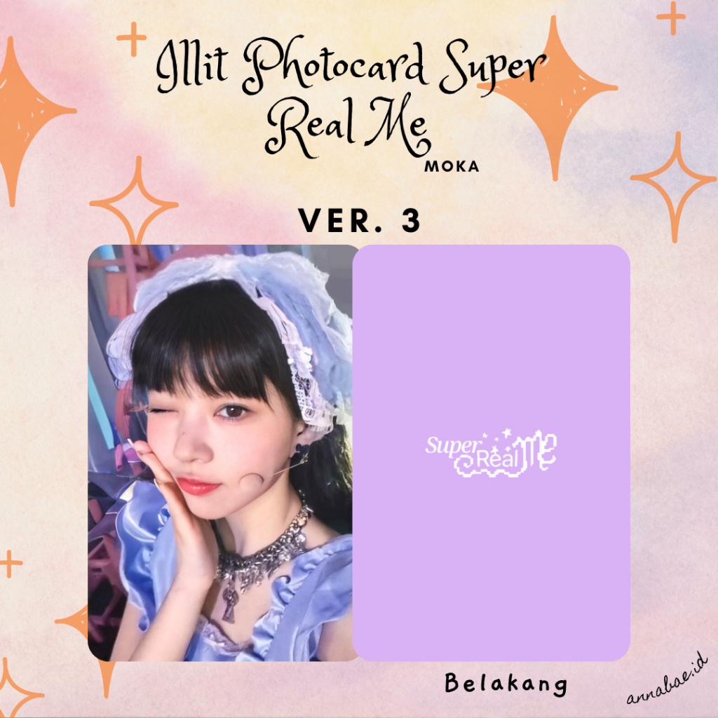 Jual Photocard ILLIT Super Real Me Ver 2 | Shopee Indonesia