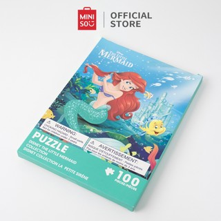 Jual MINISO Puzzle Disney The Little Mermaid Collection 100-Piece ...