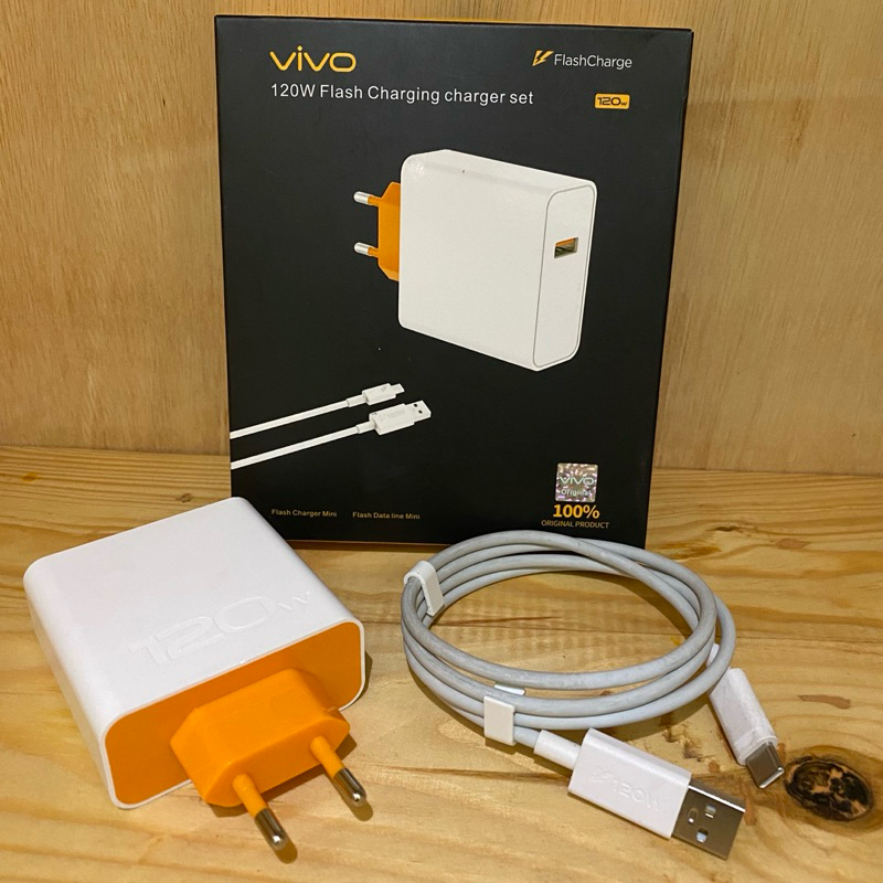 Jual FLASH CHARGING FAST CHARGER VIVO 120W Type-C V25 V27E V27 V29 V30 ...