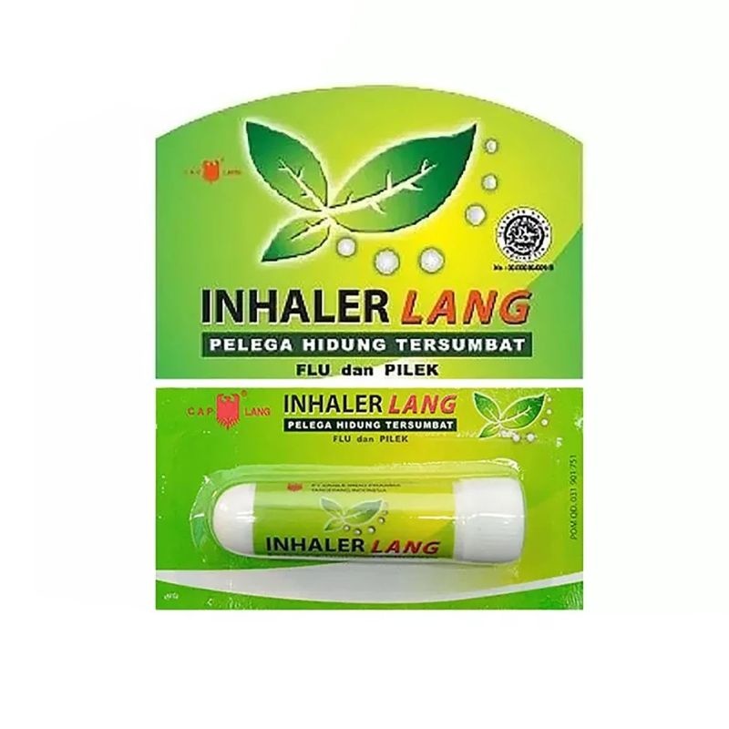 Jual Cap Lang INHALER Mengatasi Hidung Tersumbat Harga 1 PCS | Shopee Indonesia