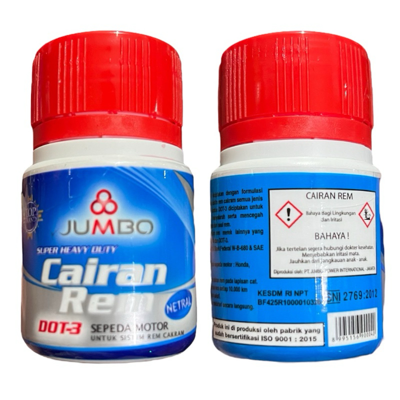 Jual MINYAK REM JUMBO 50ML DOT 3 | Shopee Indonesia